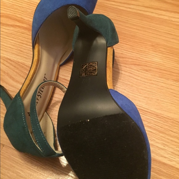 Ashley Stewart | Shoes | Color Block High Heel Shoe | Poshmark